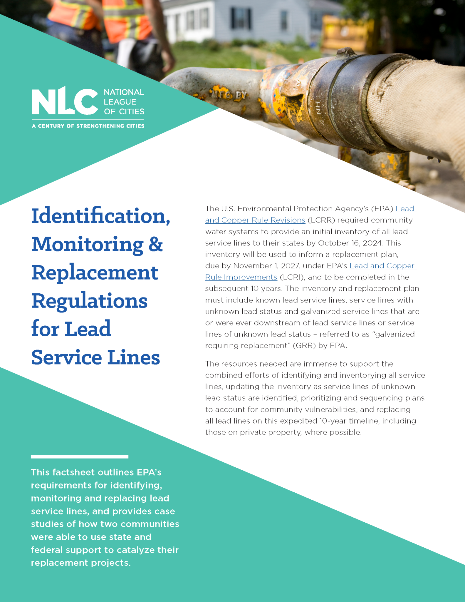 Lead and Copper Rule Series - National League of Cities