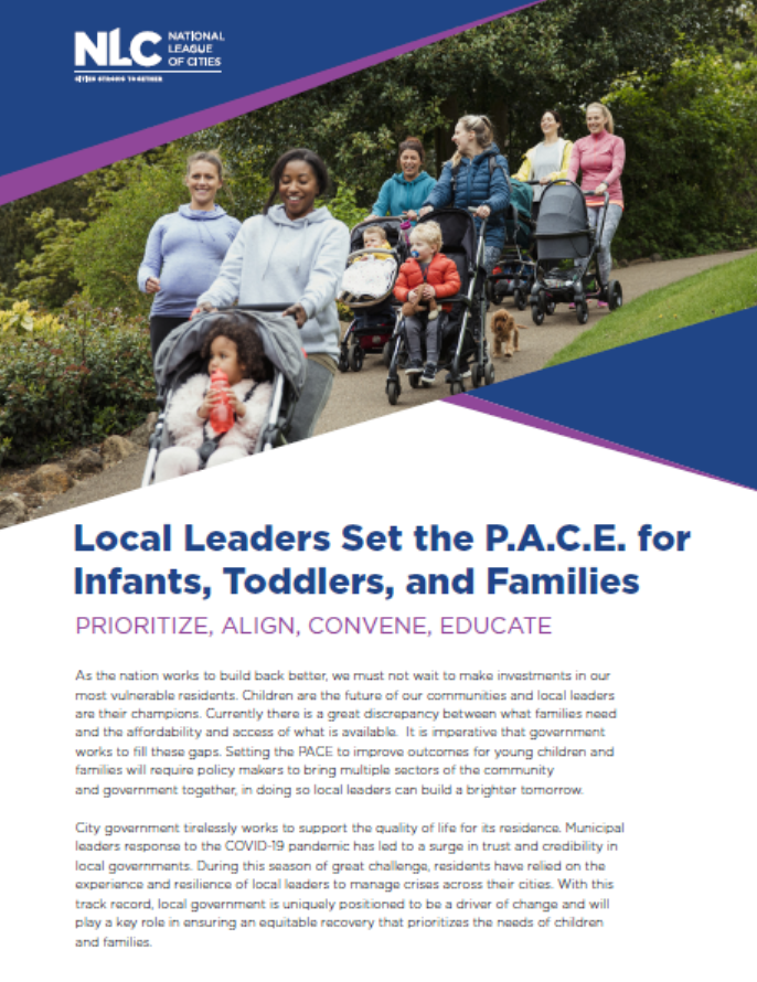 Setting the P.A.C.E. for Infants, Toddlers and Families - National ...