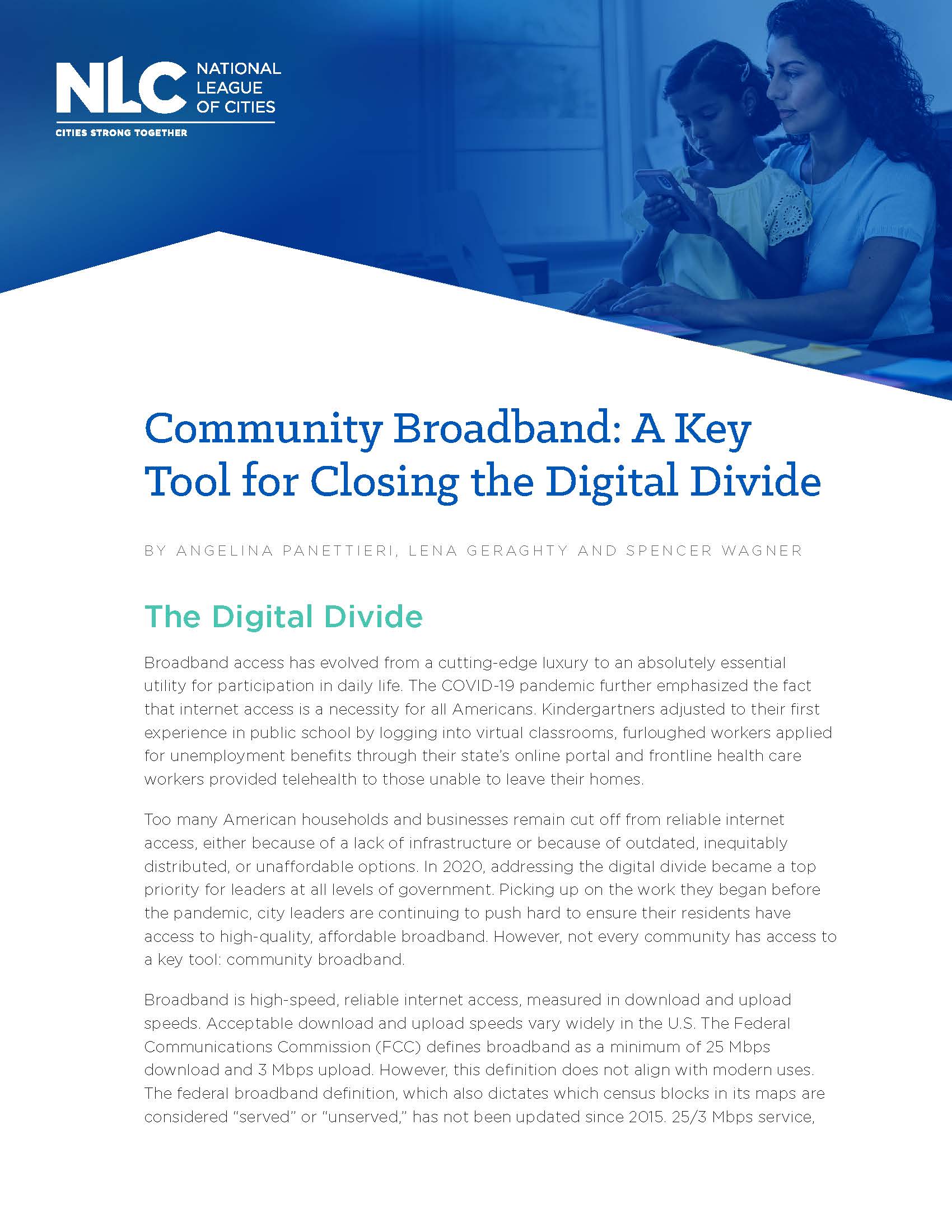 Community Broadband: A Key Tool for Closing the Digital Divide ...