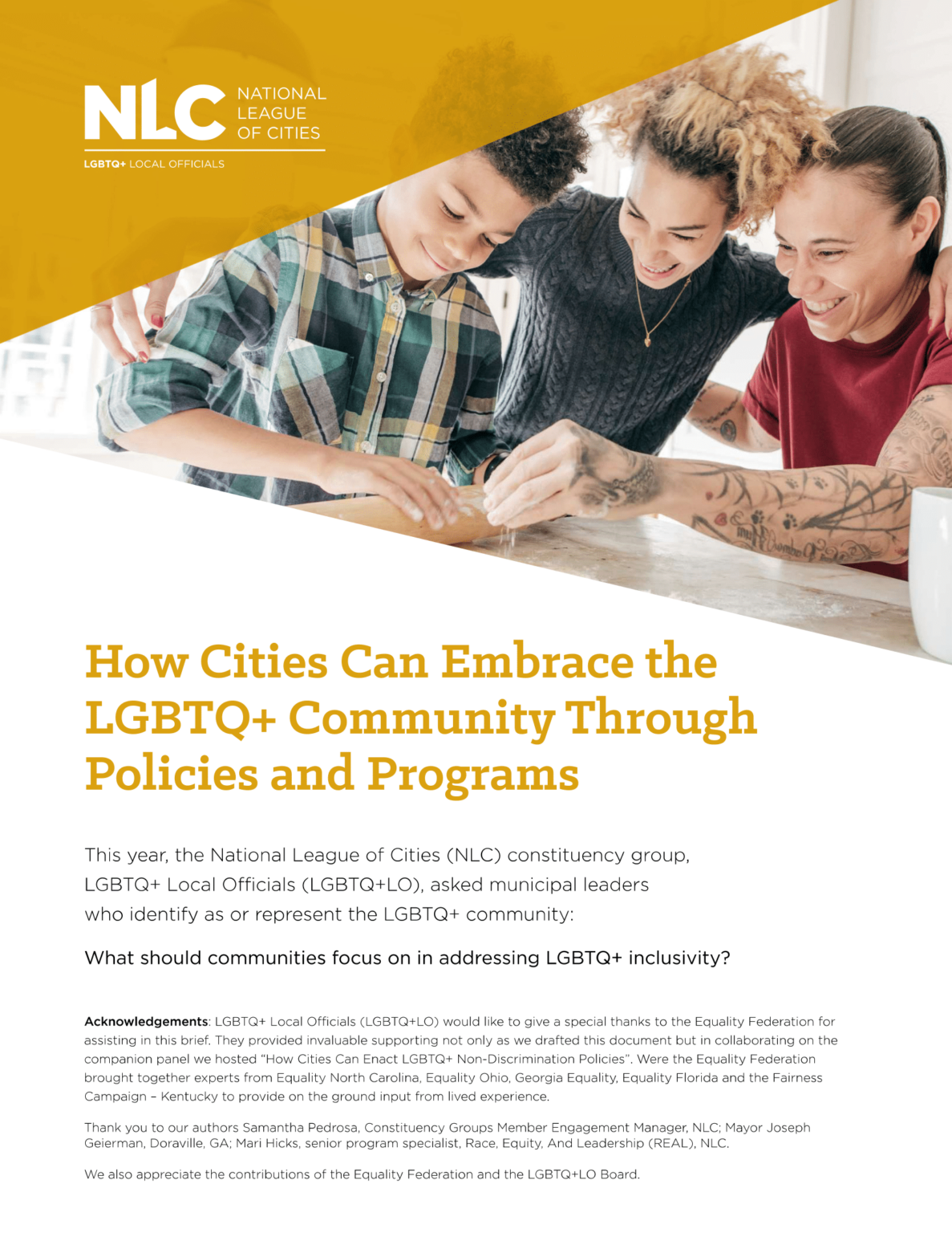 How Cities Can Embrace the LGBTQ Community Through Policies & Programs ...